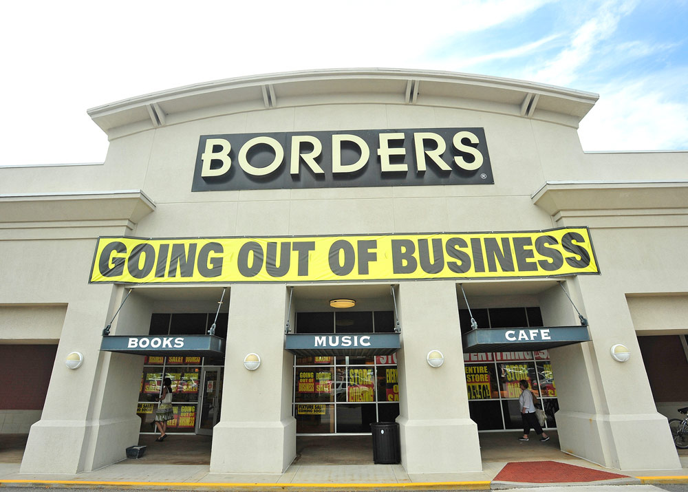 BYE BYE, BORDERS BOOKSTORE – iBLOGalot