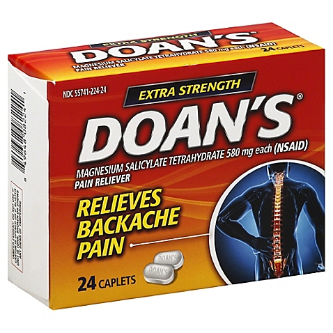 Doan’s Backache Pain Relief Caplets, Extra Strength – iBLOGalot